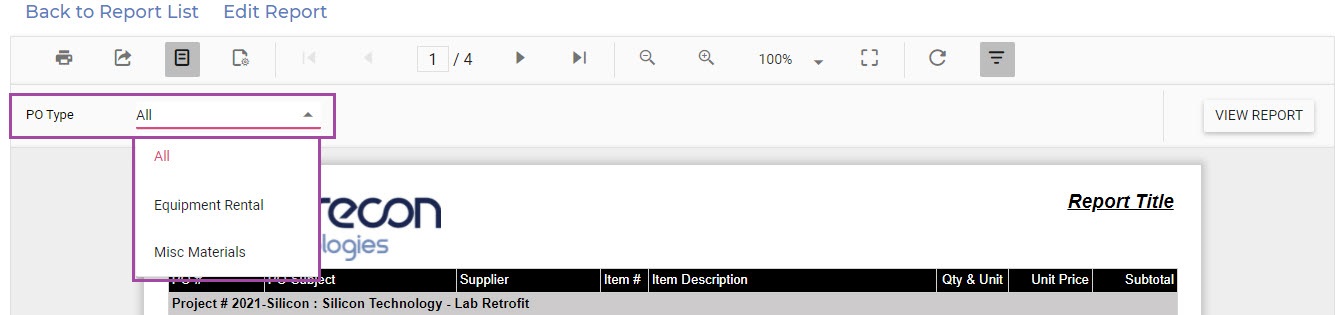 Add Custom Log Report Advanced Topic Report Design Adding Visible 6497