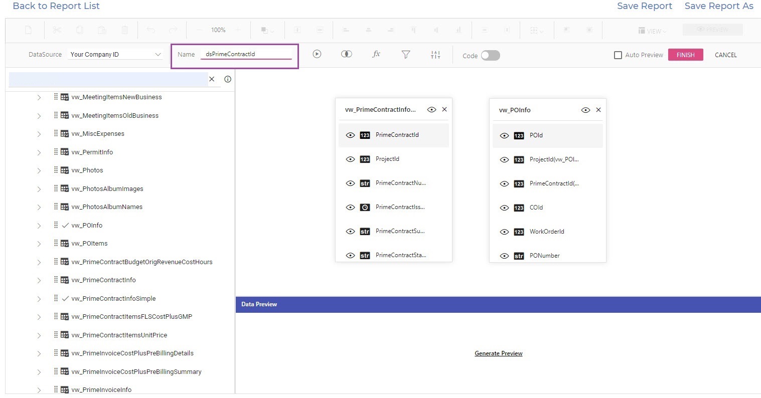 Add Custom Log Report Advanced Topic Report Design Adding Visible Report Parameter Filter 1409